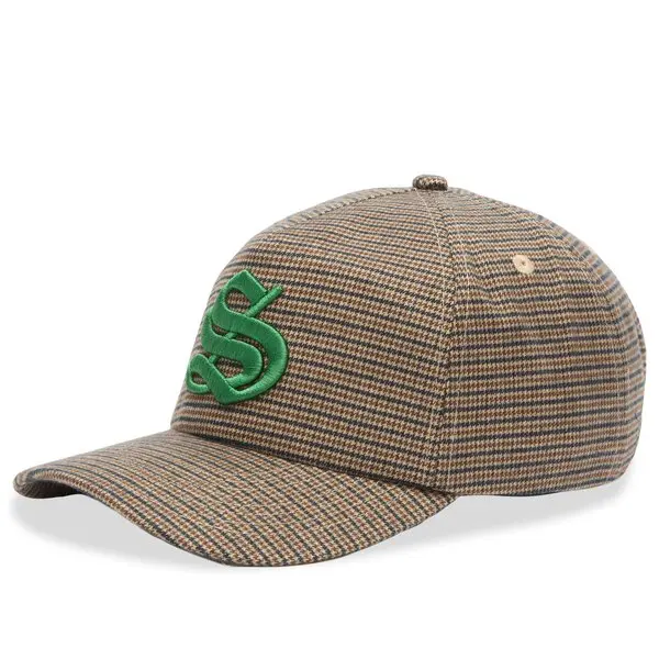 SNDYS Houndstooth S Cap - Brown