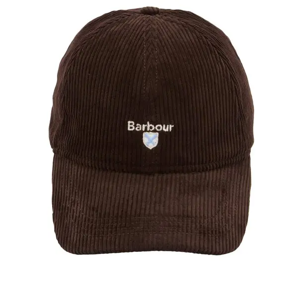 Barbour Preston Cord Cap - Brown