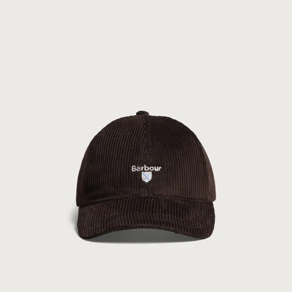 Barbour Preston Corduroy Cap - Brown