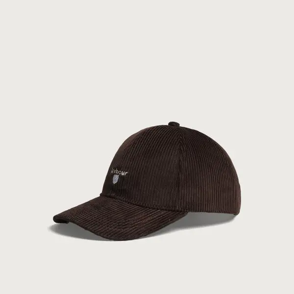 Barbour Preston Corduroy Cap - Brown