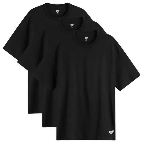 HUMAN MADE 3-pack T-shirt - Black
