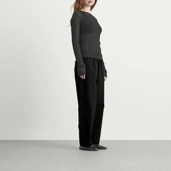 DEIJI STUDIOS Ease Trousers - Black