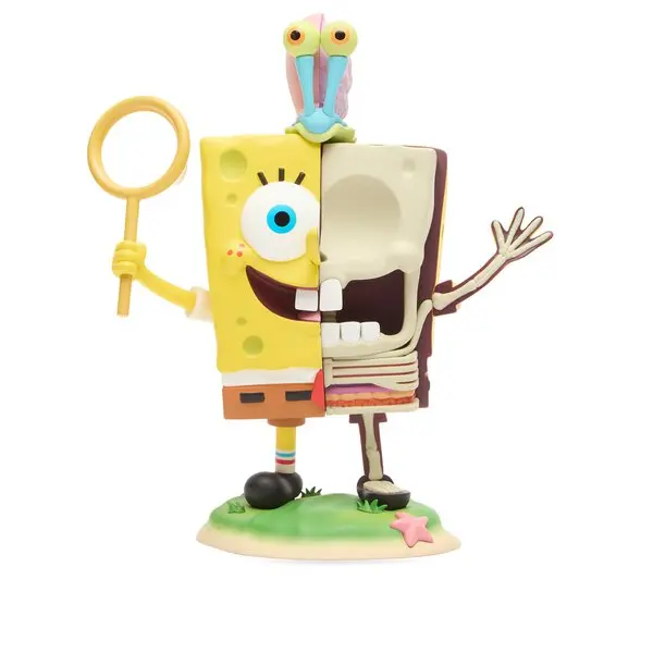 MIGHTY JAXX Xxray Plus Spongebob Squarepants Art Toy - Multi