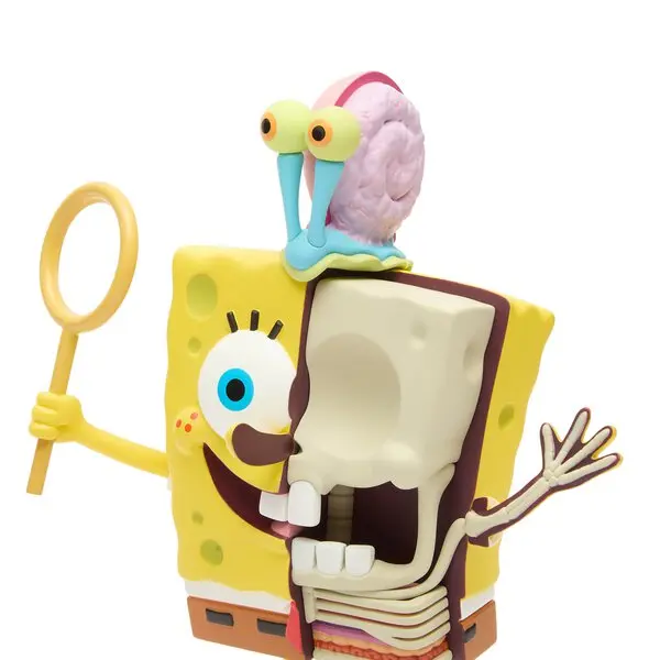 MIGHTY JAXX Xxray Plus Spongebob Squarepants Art Toy