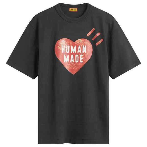 HUMAN MADE Big Heart T-shirt - Black