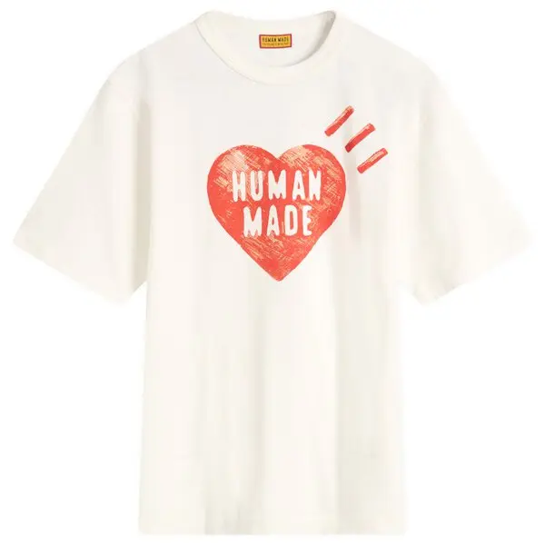 HUMAN MADE Big Heart T-shirt - White