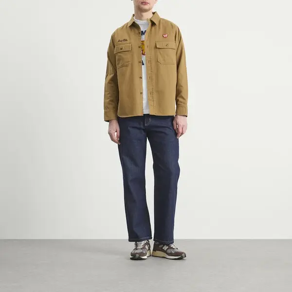 HUMAN MADE Work Shirt - Beige