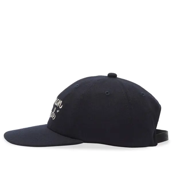 HUMAN MADE Wool 6-panel Cap - Navy