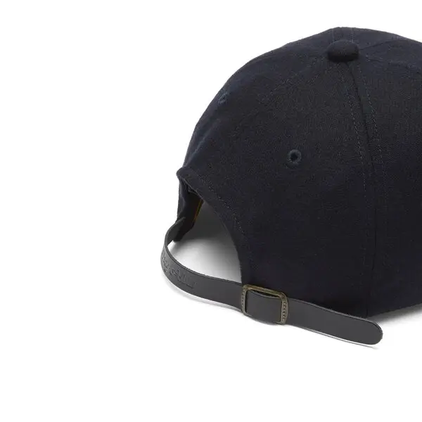 HUMAN MADE Wool 6-panel Cap - Navy
