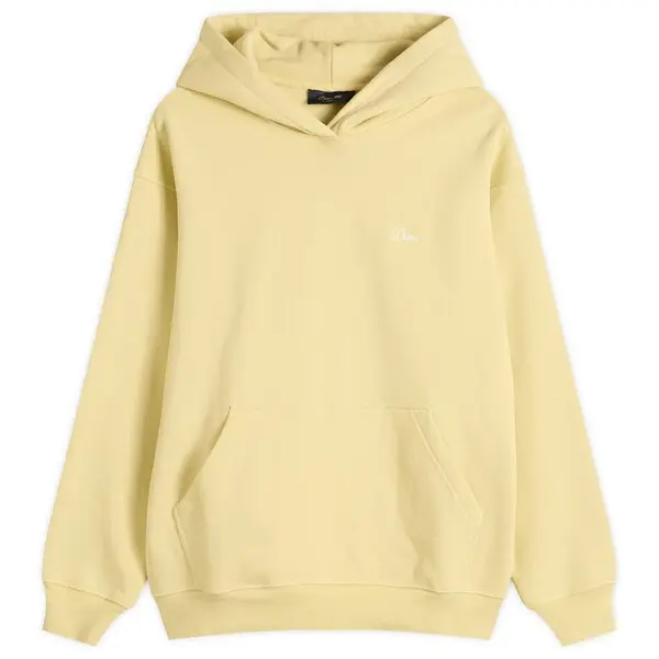 DIME Cursive Logo Hoodie - Cloud Cream