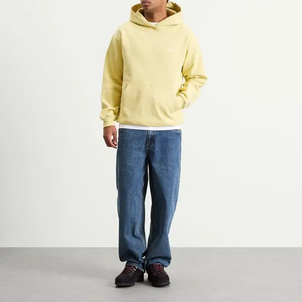DIME Cursive Logo Hoodie - Cloud Cream
