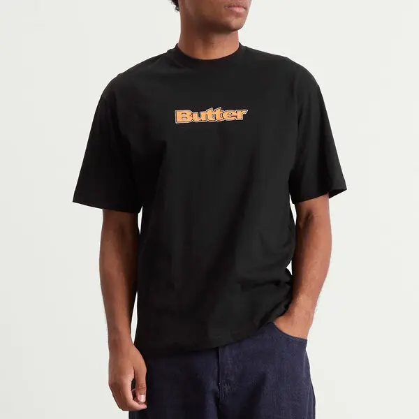 BUTTER GOODS Outline Logo T-shirt
