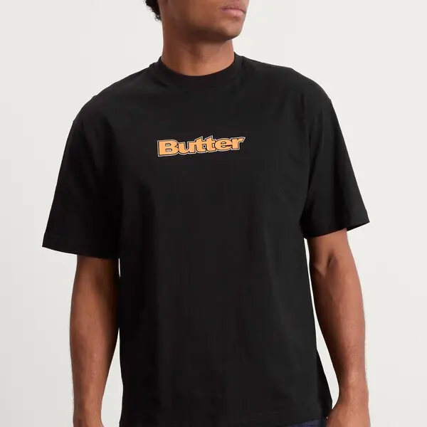 BUTTER GOODS Outline Logo T-shirt