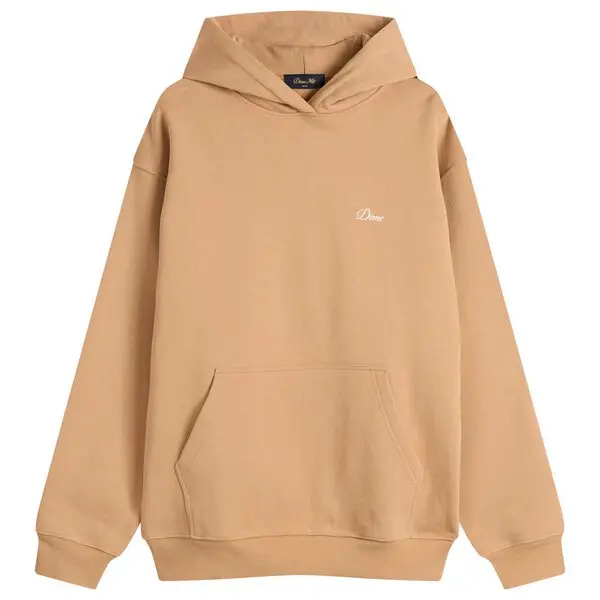 DIME Cursive Logo Hoodie - Hazelnut