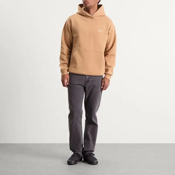 DIME Cursive Logo Hoodie - Hazelnut