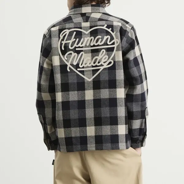 HUMAN MADE Wool Check Shirt Jacket