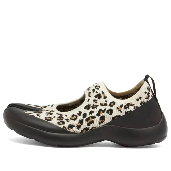 TABI FOOTWEAR Tabi Flat Sneaker - White Leopard