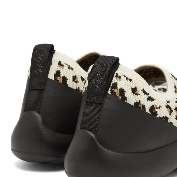 TABI FOOTWEAR Tabi Flat Sneaker - White Leopard