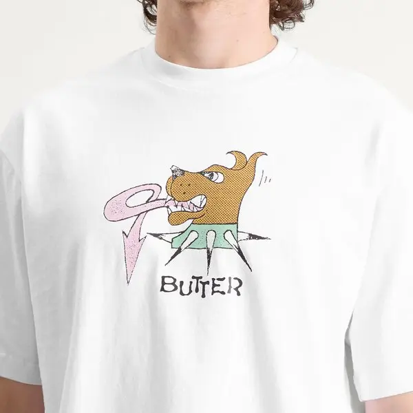 BUTTER GOODS Canine T-shirt - White