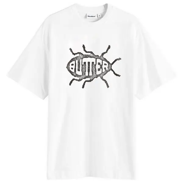 BUTTER GOODS Roach T-shirt - White