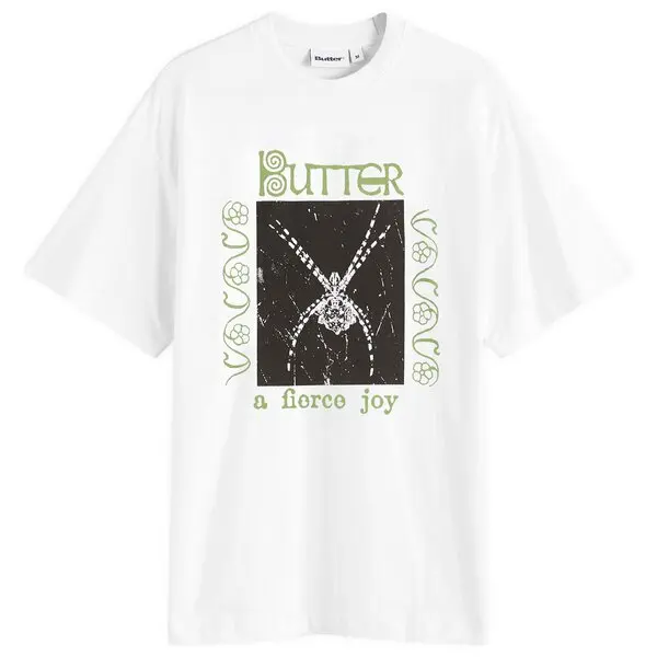 BUTTER GOODS Fierce Joy T-shirt - White