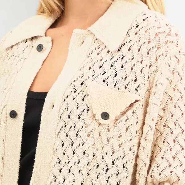 Toga Lace Knit Cardigan