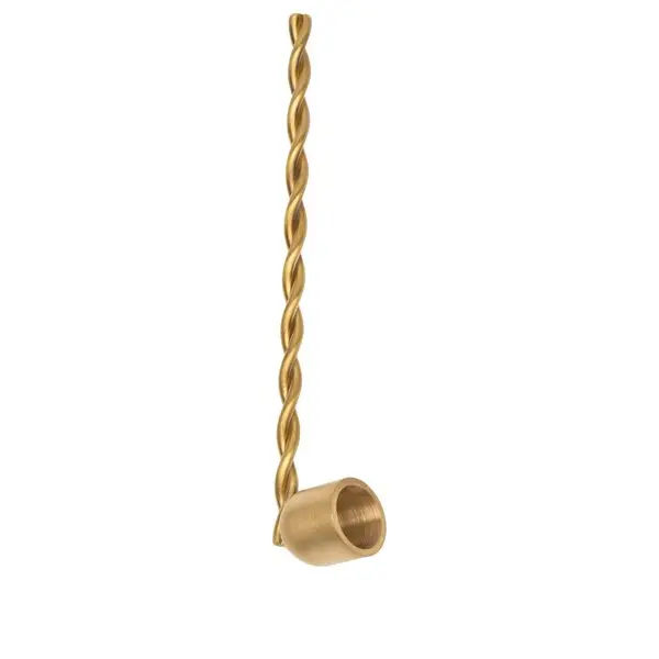 FERM LIVING Twist Candle Snuffer - Brass
