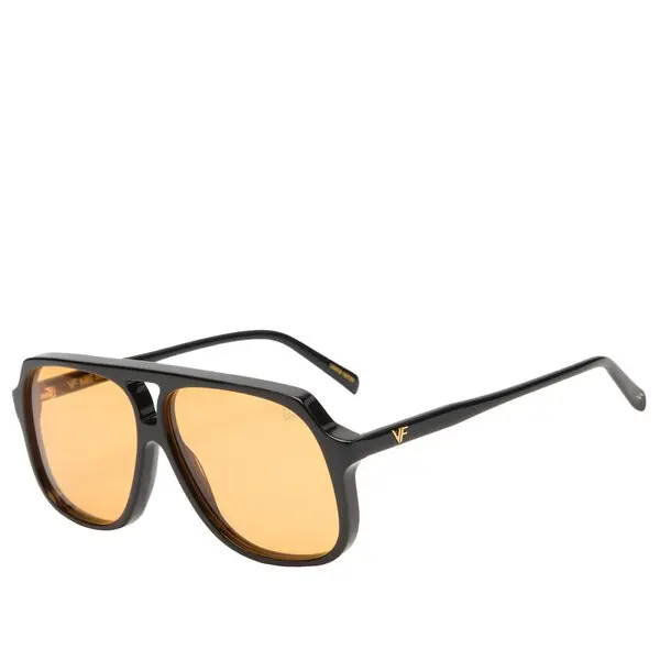 VINTAGE FRAMES COMPANY King Sunglasses - Black/orange