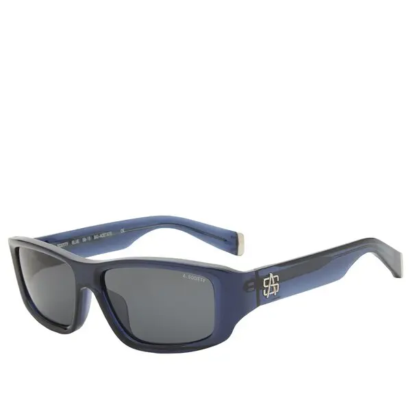 A. SOCIETY X New Era Scotty Rectangle Sunglasses - Blue