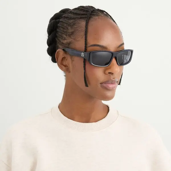 A. SOCIETY X New Era Scotty Rectangle Sunglasses