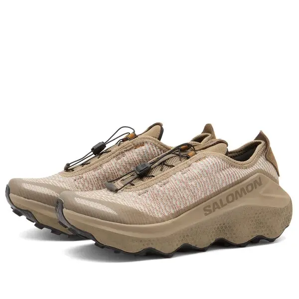 SALOMON Orava Advance Sneaker - Fallen Rock/stone Gray/bronze Brown