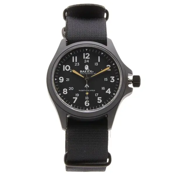A BATHING APE Type 17 Bapex #2 Watch - Black