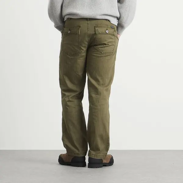DUBBLEWARE Herringbone Fatigue Trousers
