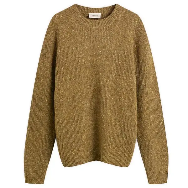 FORET Orbit Jacquard Donegal Jumper