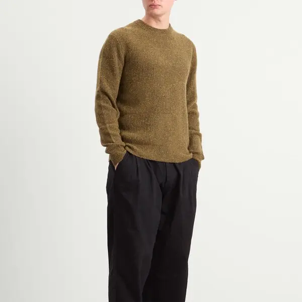 FORET Orbit Jacquard Donegal Jumper