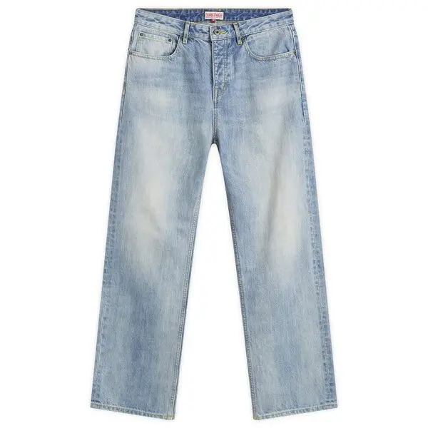 DUBBLEWARE Straight Leg Selvedge Denim Jeans