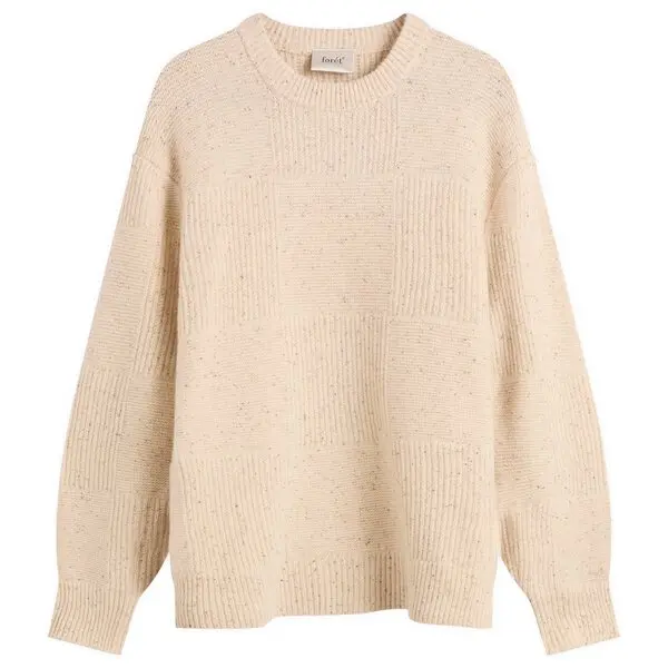 FORET Orbit Jacquard Donegal Jumper