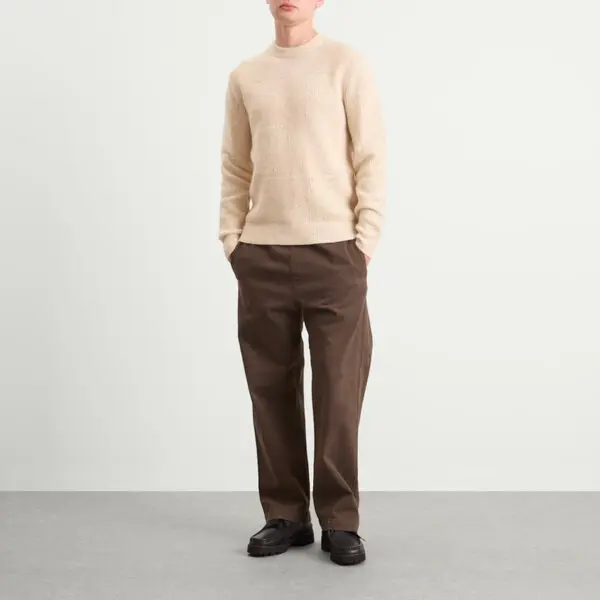 FORET Orbit Jacquard Donegal Jumper