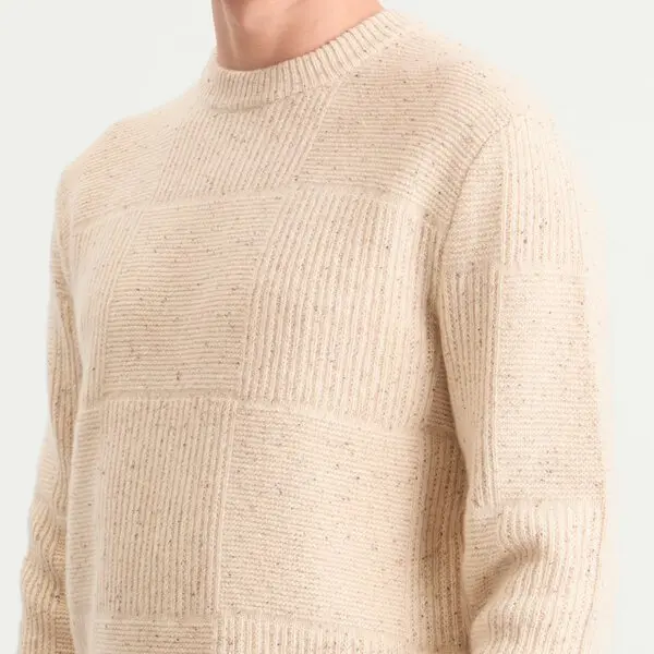 FORET Orbit Jacquard Donegal Jumper