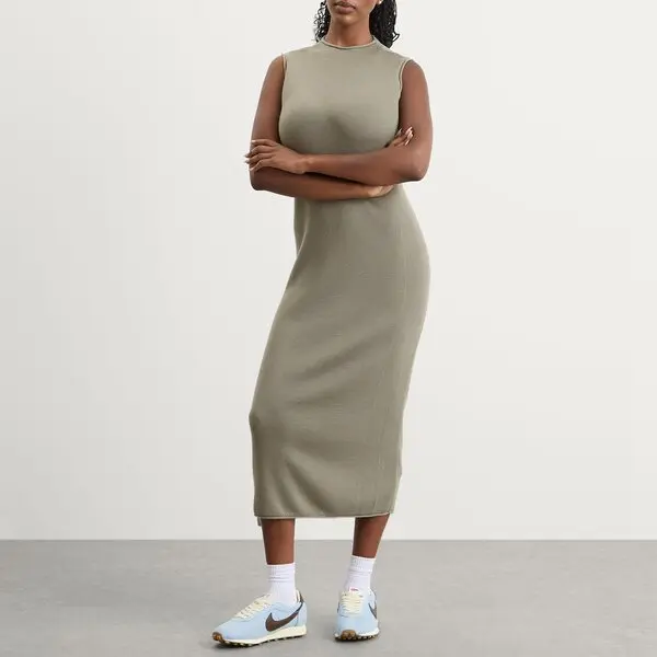 Nike Wool Classics Knit Midi Dress