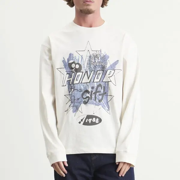HONOR THE GIFT Pop Art Long Sleeve T-shirt