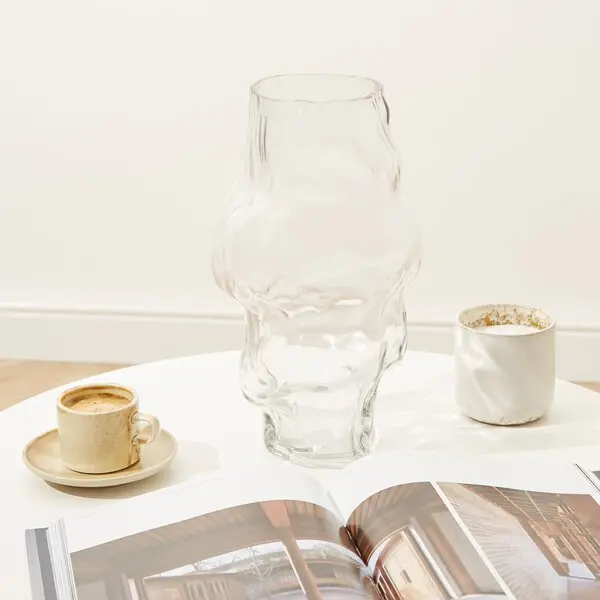 HKLIVING Cloud Glass Vase High