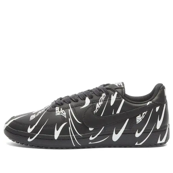 Comme Des Garçons X Nike Field General 82 Sneakers - Black