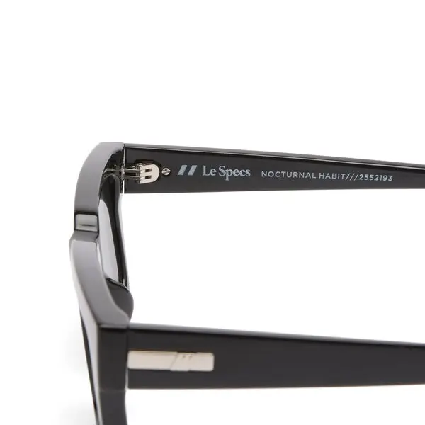 Le Specs Nocturnal Habit Sunglasses - Black/smoke Mono