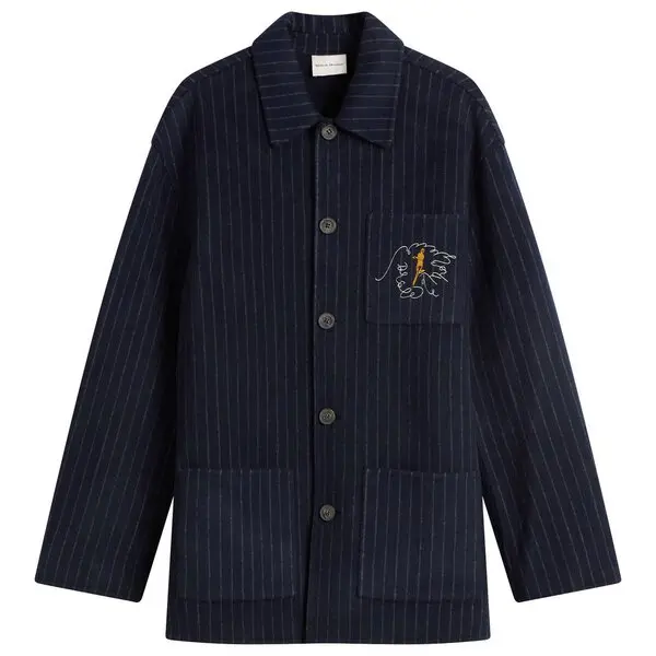 Drole De Monsieur Pinstriped Jacket