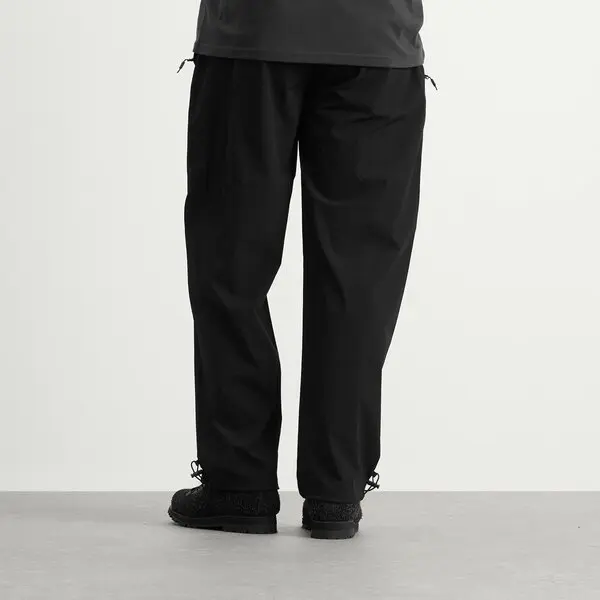 MELLOW CLO Everyday Stretch Nylon Trousers - Black