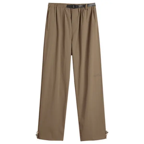 MELLOW CLO Everyday Stretch Nylon Trousers - Brown