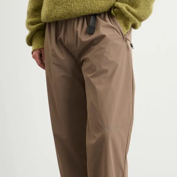 MELLOW CLO Everyday Stretch Nylon Trousers - Brown
