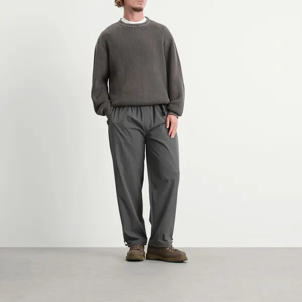 MELLOW CLO Everyday Stretch Nylon Trousers - Grey