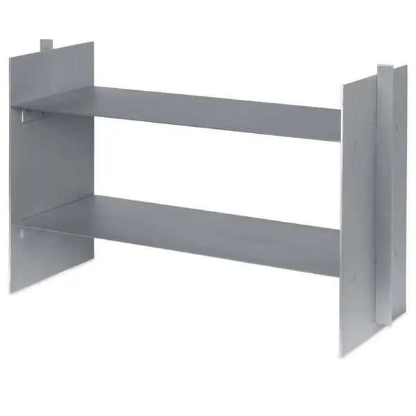 FERM LIVING Lager Low Rack - Aluminium
